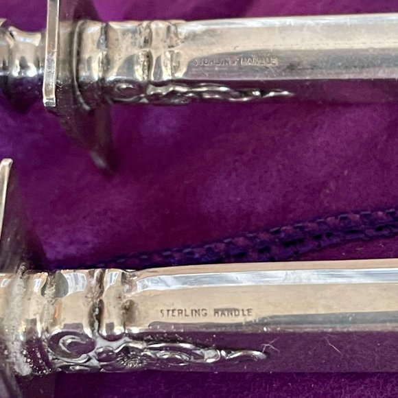 Royal Crest | Dining | Royal Crest Castle Rose Sterling Silver Handle ...